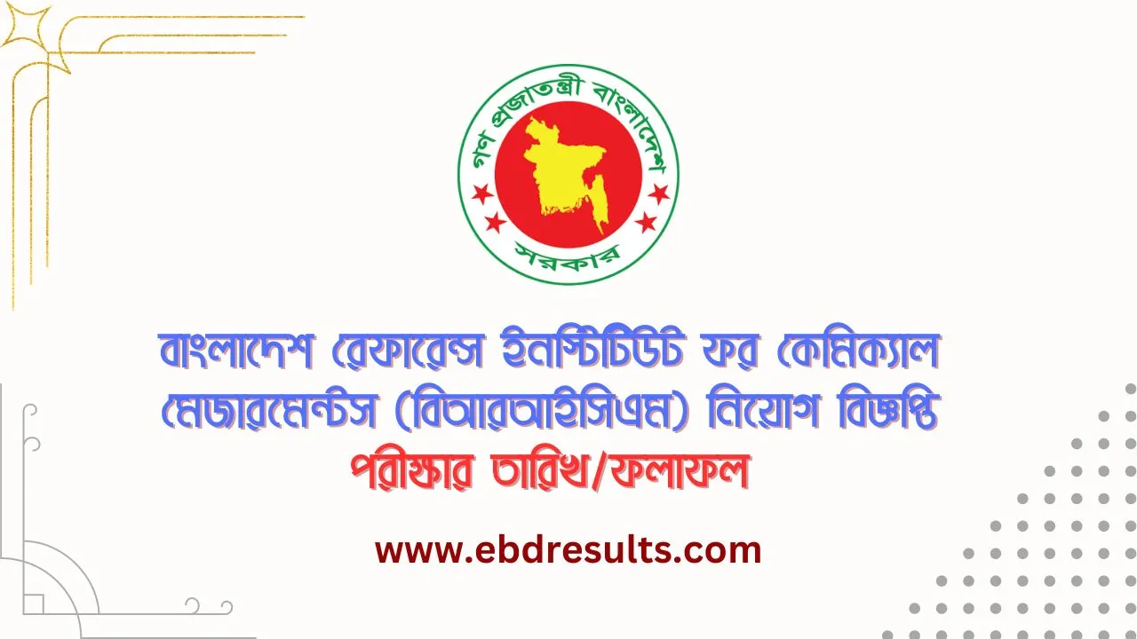 BRICM Job Circular 2024 | বিআরআইসিএম নিয়োগ বিজ্ঞপ্তি ২০২৪